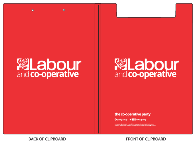 Labour & Co-operative Clipboard – Co-operative Party