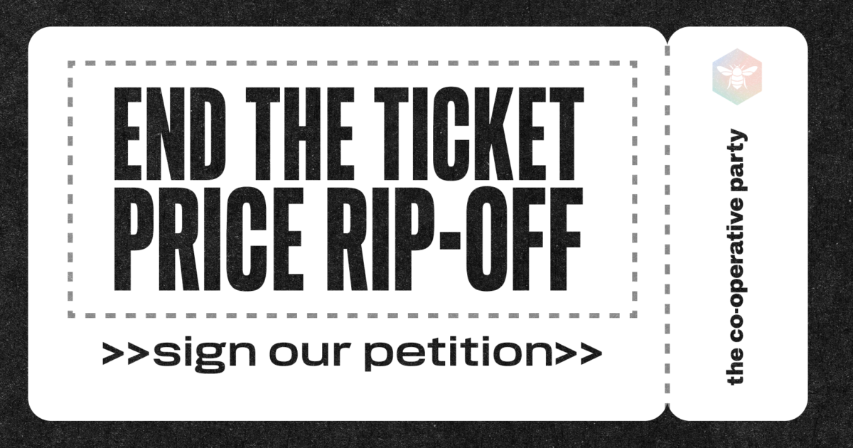 End the ticket price rip-off – Co-operative Party