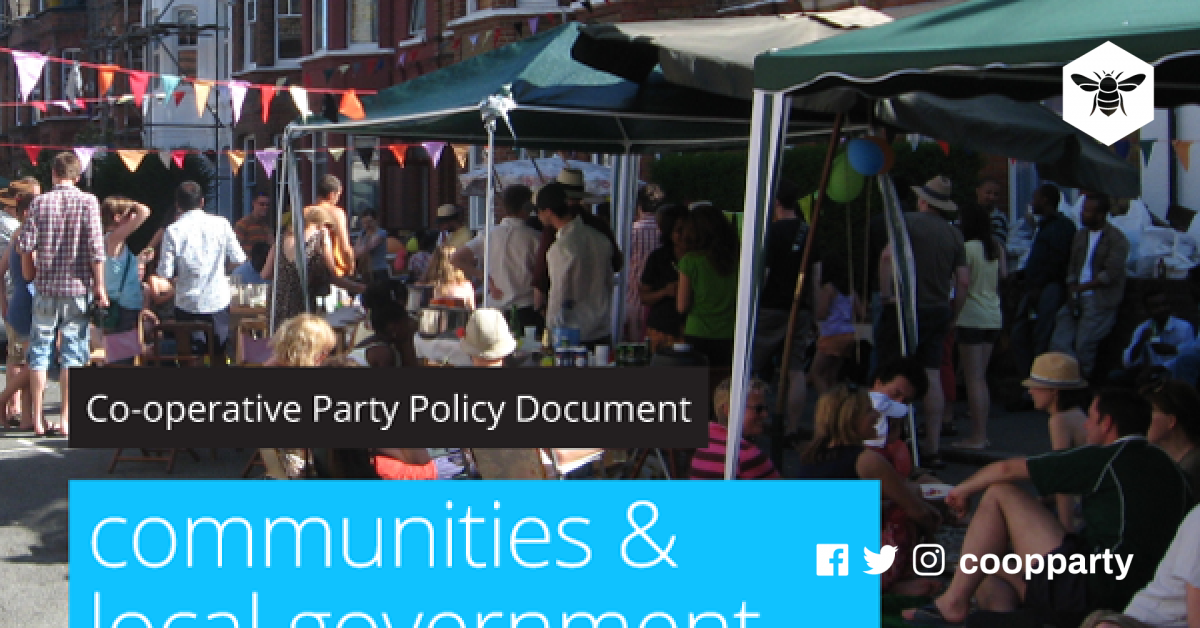 Communities & Local Government – Co-operative Party