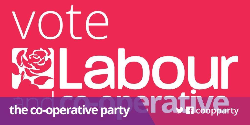 Vote Labour & Co-operative Display Board – The Co-operative Party
